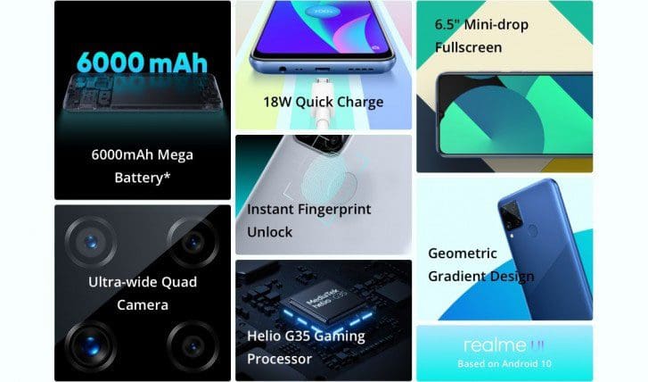 Realme C15 Launched With Quad-camera & 6000mAh Battery - Gadgets In Nepal