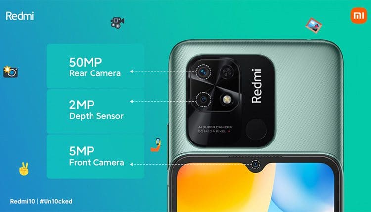 Redmi 10 Indian Variant Launched With An HD+ Display And Android 11