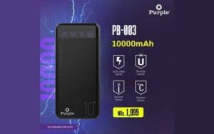 Purple Powerbank Price In Nepal | Models | 1-year Warranty
